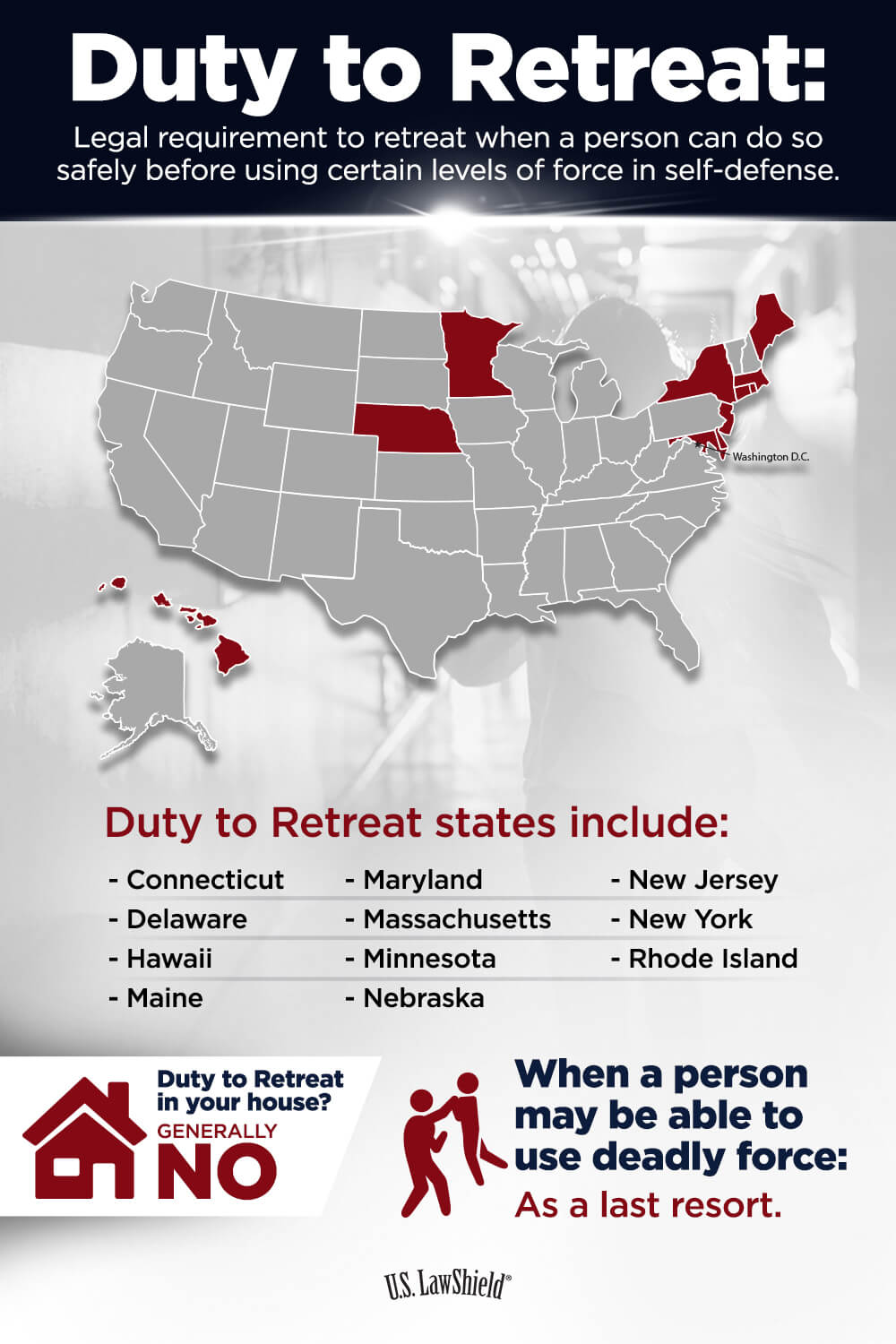 What Is DUTY TO RETREAT and How Does It Work? - U.S. LawShield